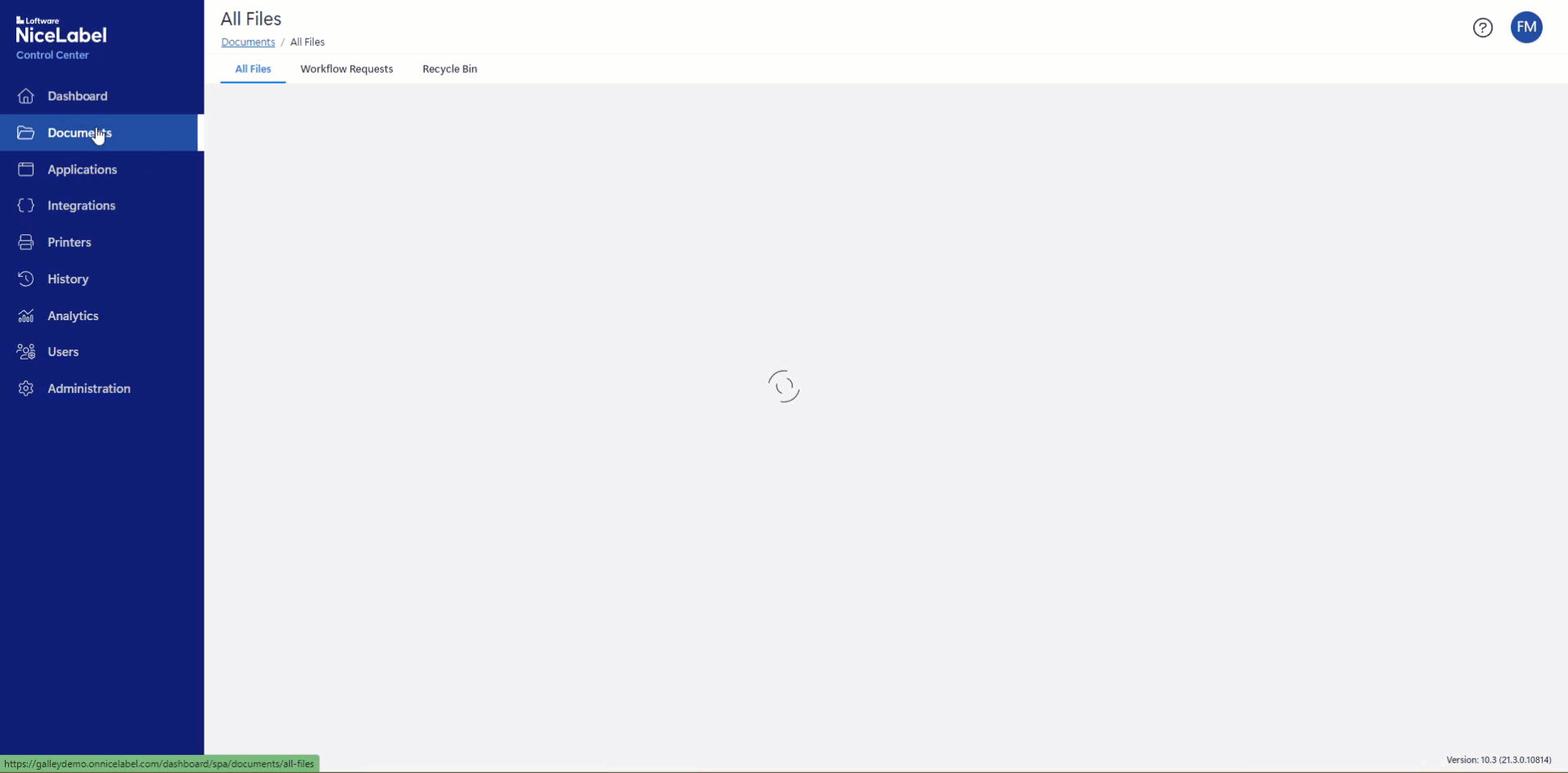 Getting started with Loftware Cloud (previously Nicelabel) Integration