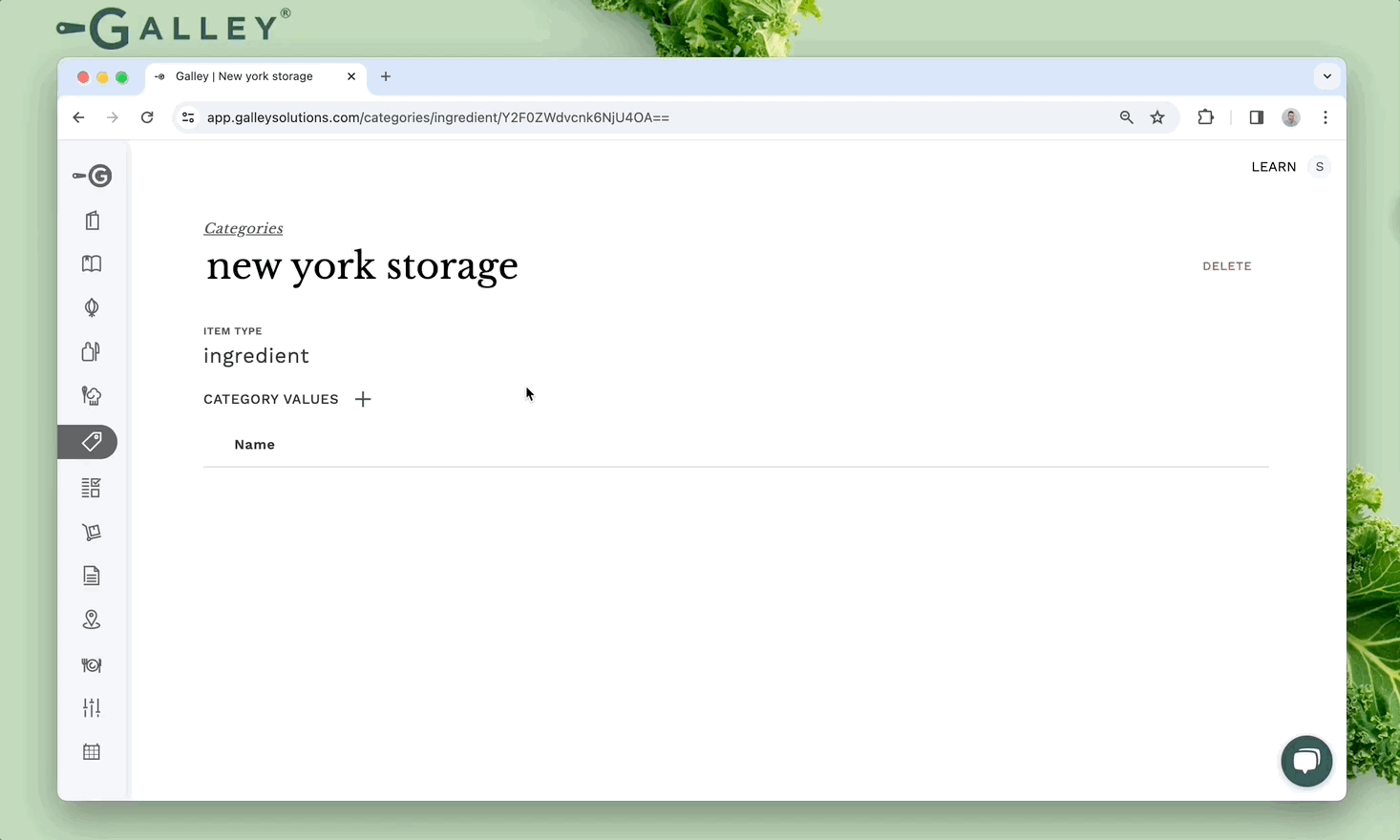 How do I categorize my items for inventory?