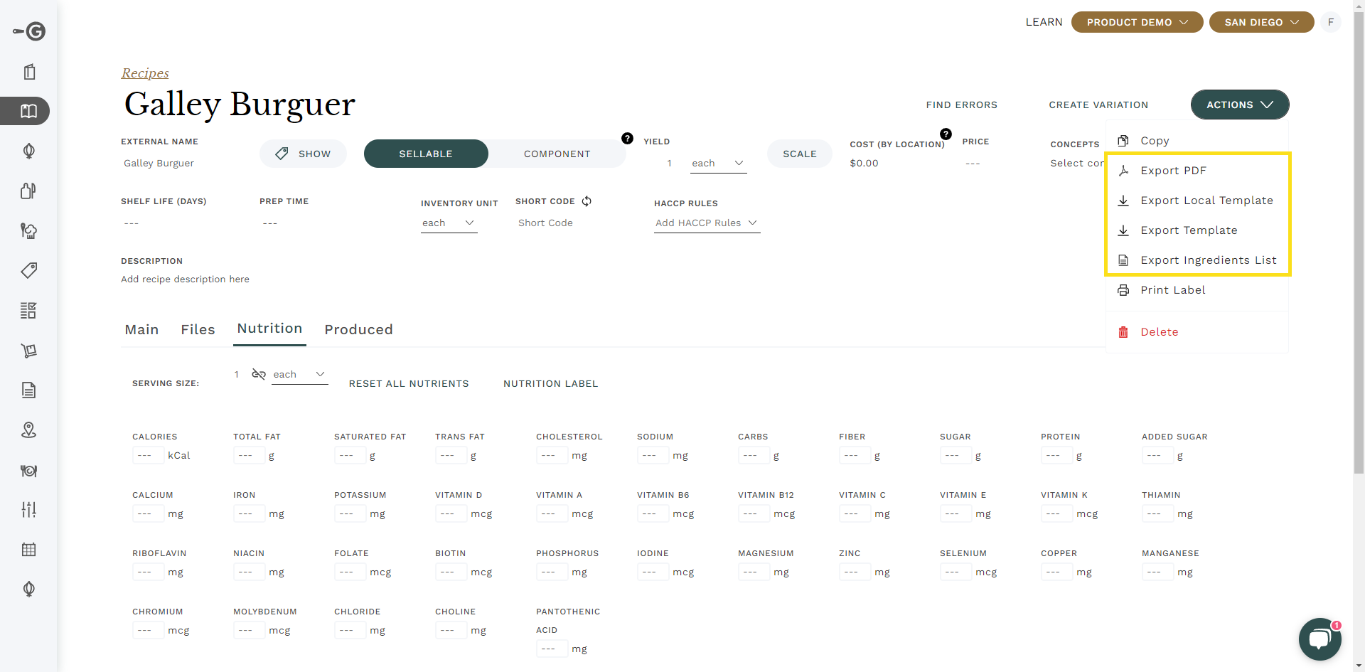 Getting started with Printing in Galley