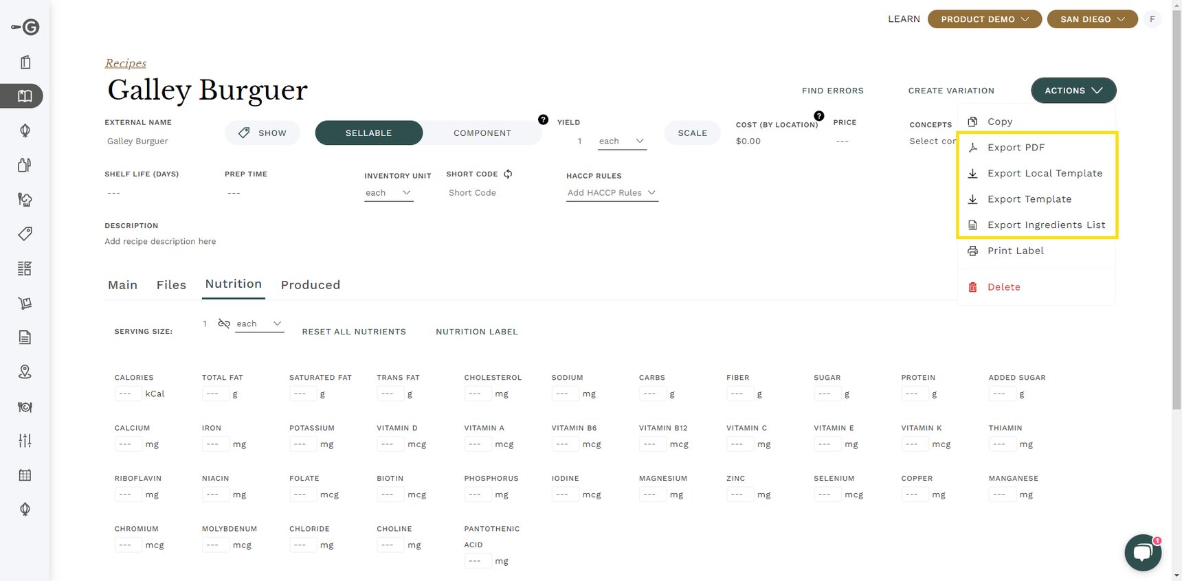 Getting started with Printing in Galley