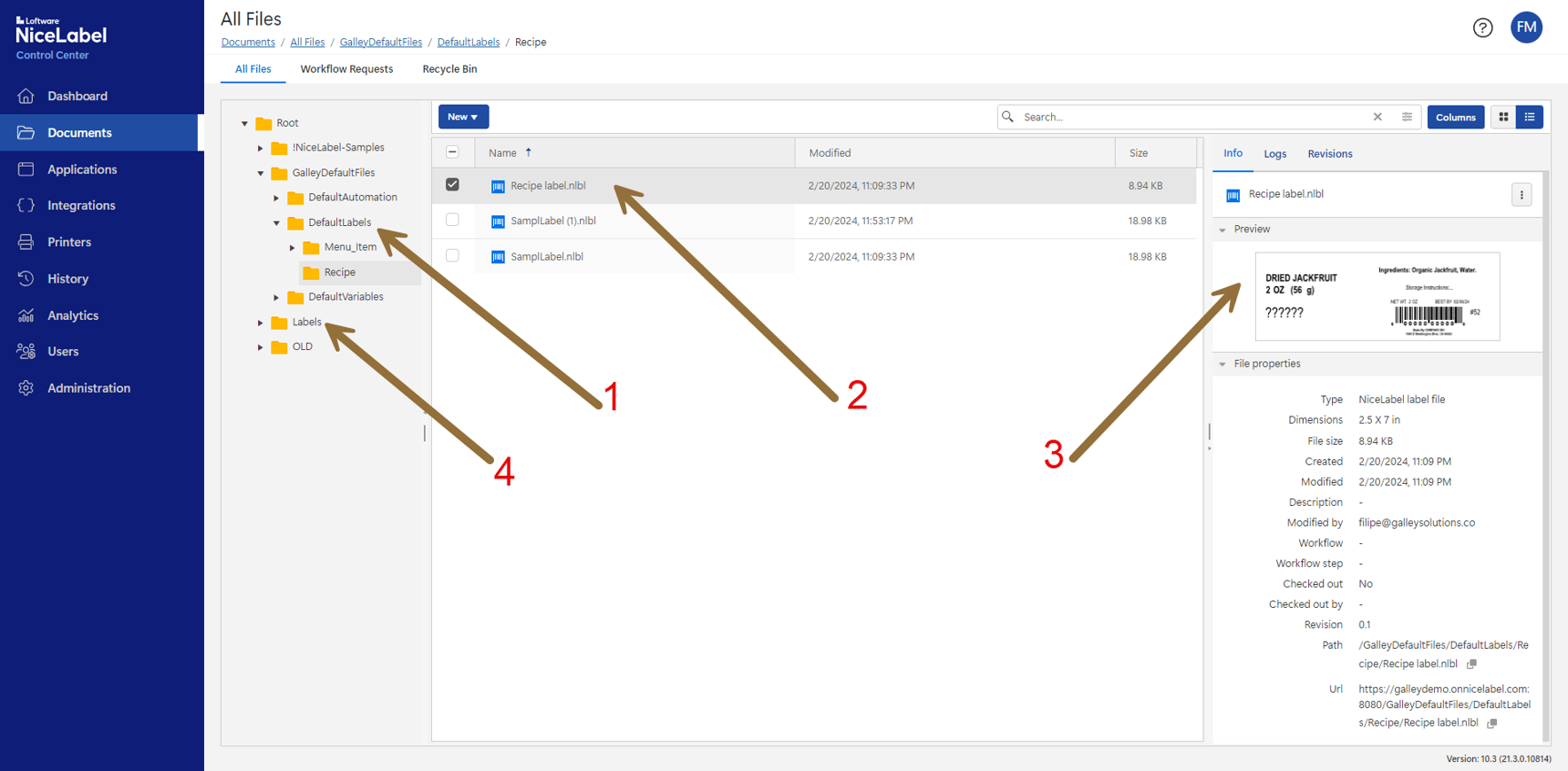 Getting started with Loftware Cloud (previously Nicelabel) Integration
