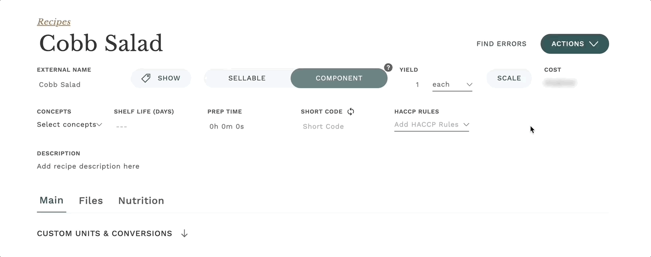 How do I use Recipe Analysis Tokens?