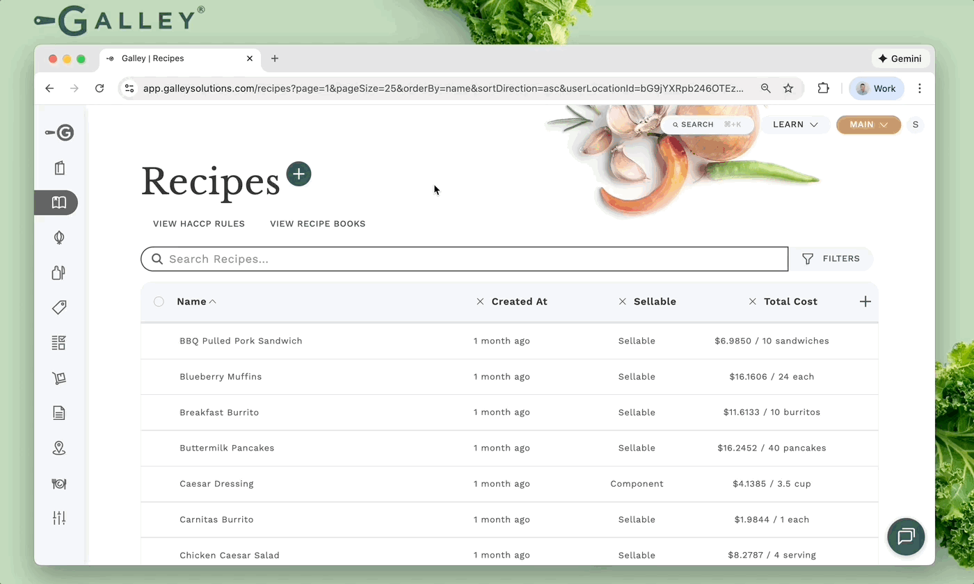 What are Recipe Books?